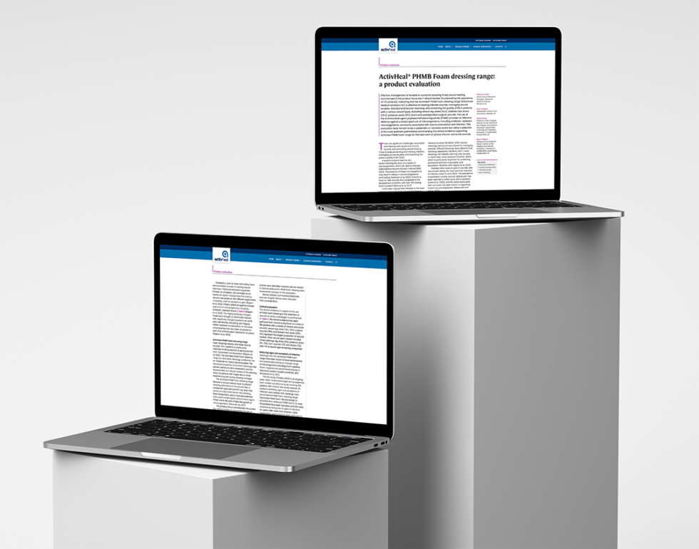 Wound Care Dressing Range - ActivHeal - Discover More